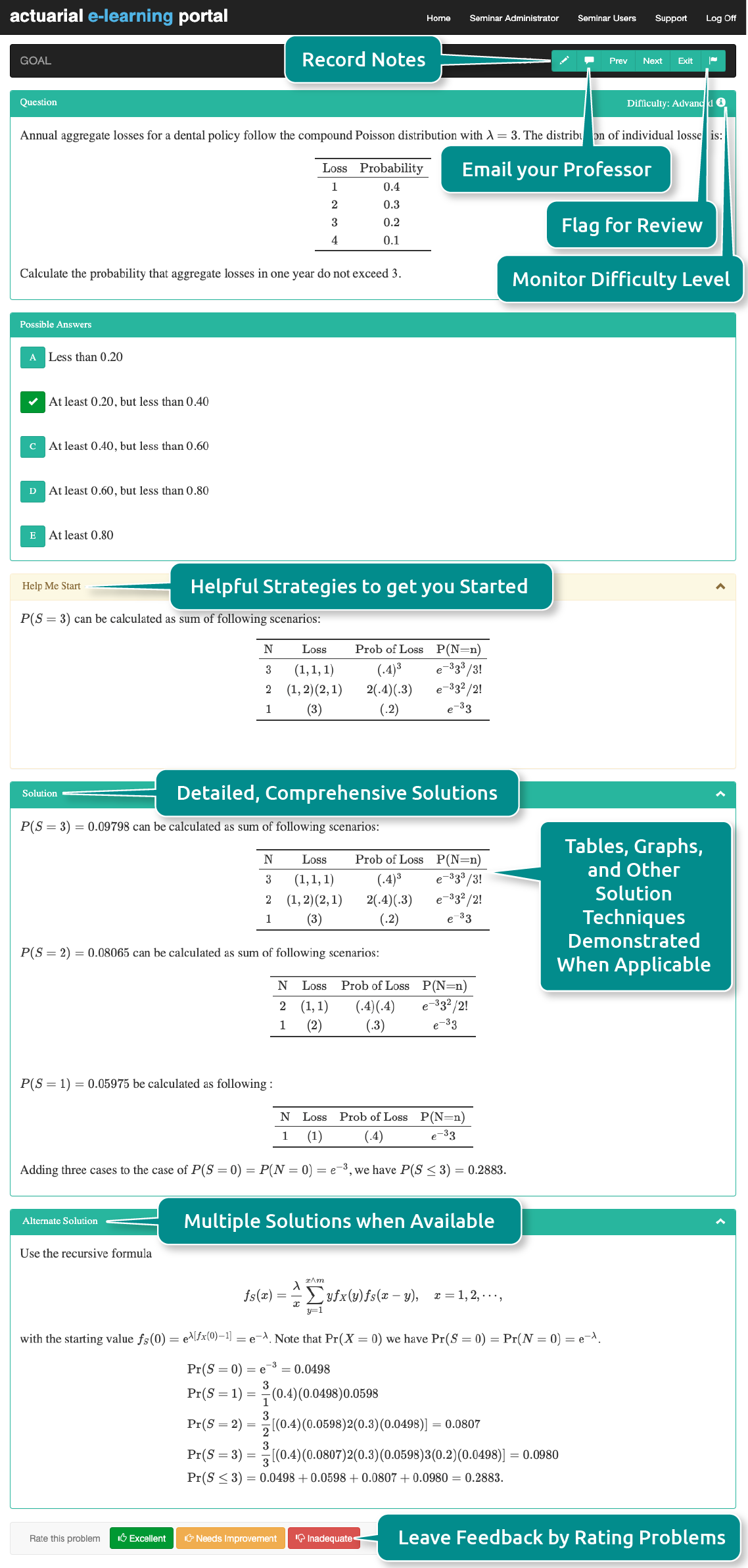 GOAL Actuarial Exam Prep