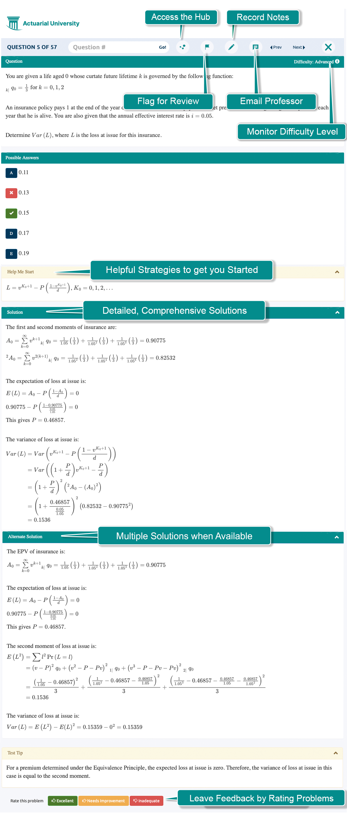 GOAL Actuarial Exam Prep